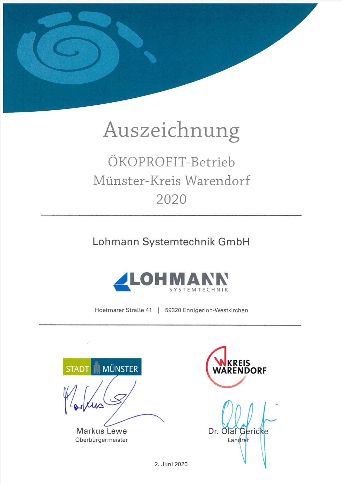 Aktuelles - Lohmann Systemtechnik GmbH